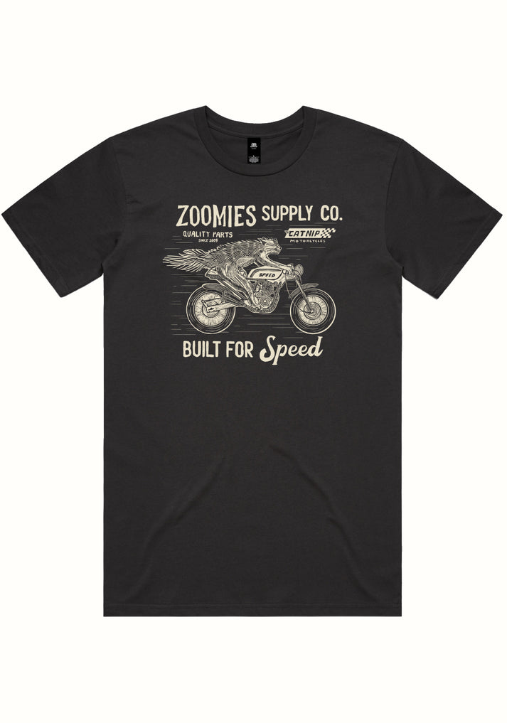 Zoomies Supply CO Shirt - Dark – Jesse Jarldane Art